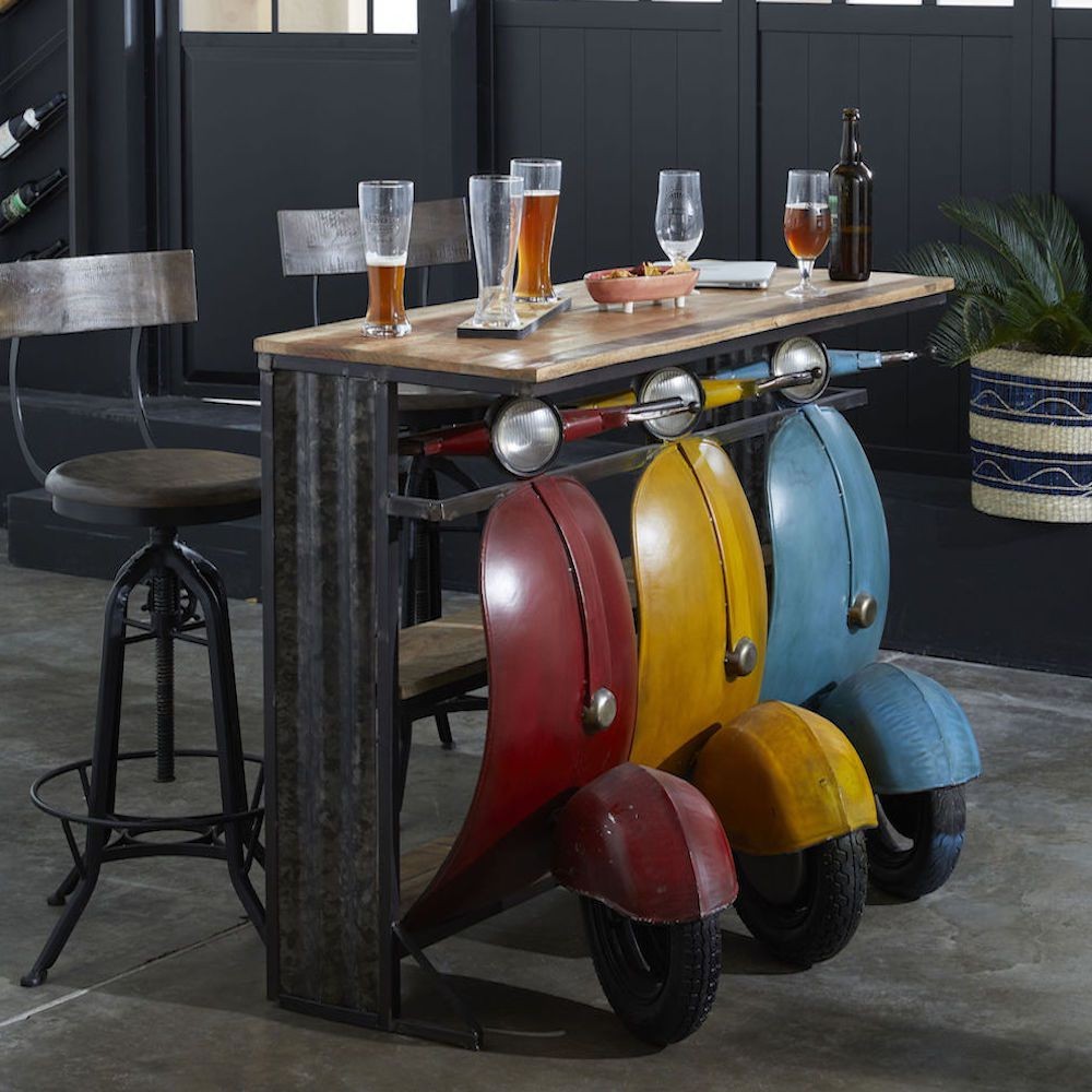 Vespa High Bar Table - 100 cm High