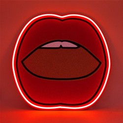 Seletti Blow Mouth Neon Lips Red Neon Lips wall Art - Uk Neon Signs