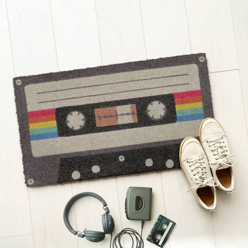 Cassette Door Mat - Back To The 80s With Smithers Of Stamford