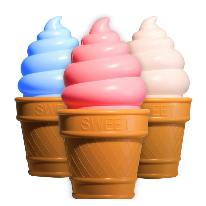 Ice Cream Lamp Girl and Boys Night Light • UK, US & Canada