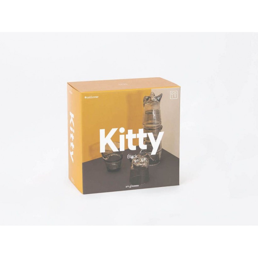 Cat Stacking Glasses - Smithers Of Stamford