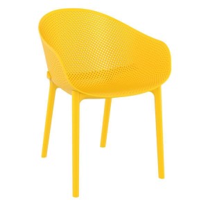 Patio Retro & Stylish Stackable Outdoor Funky Chairs