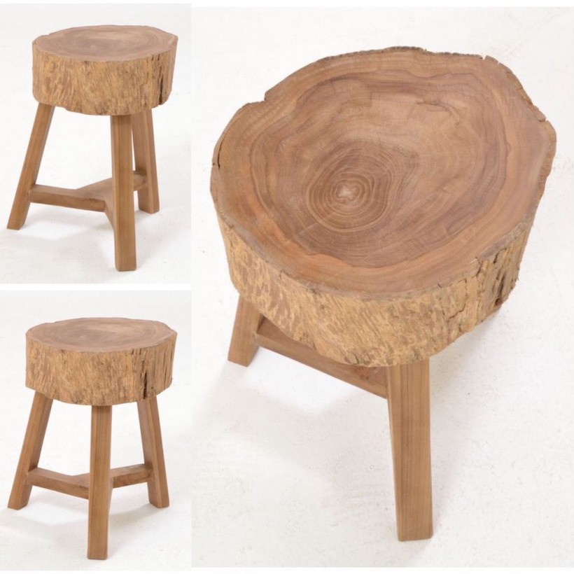 Tree Stump Stool Made in Indonesia