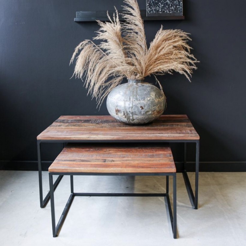2 Piece Coffee Table Set | Industrial Design • online store Smithers of ...