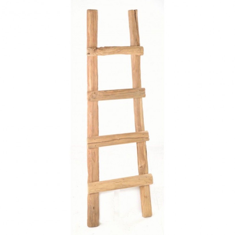wooden ladder for decoration