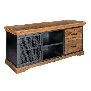 Industrial Tv Rustic Wood Media Cabinets - Smithers of Stamford