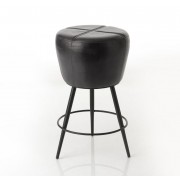 Grey Leather Stool is The Most Comfortable Bar Stool in Retro