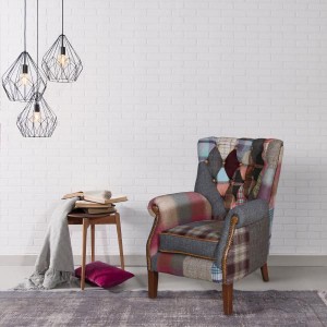 Patchwork Armchair | Snuggle Chair Lounge & Bedroom - Smithers
