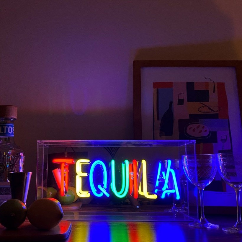 Tequila Neon Light Sign - Gifts For Lovers of Tequila - Smithers