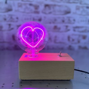 Neon Table Light Bulbs – Bold Vibes in Home, Cheers, Love & More