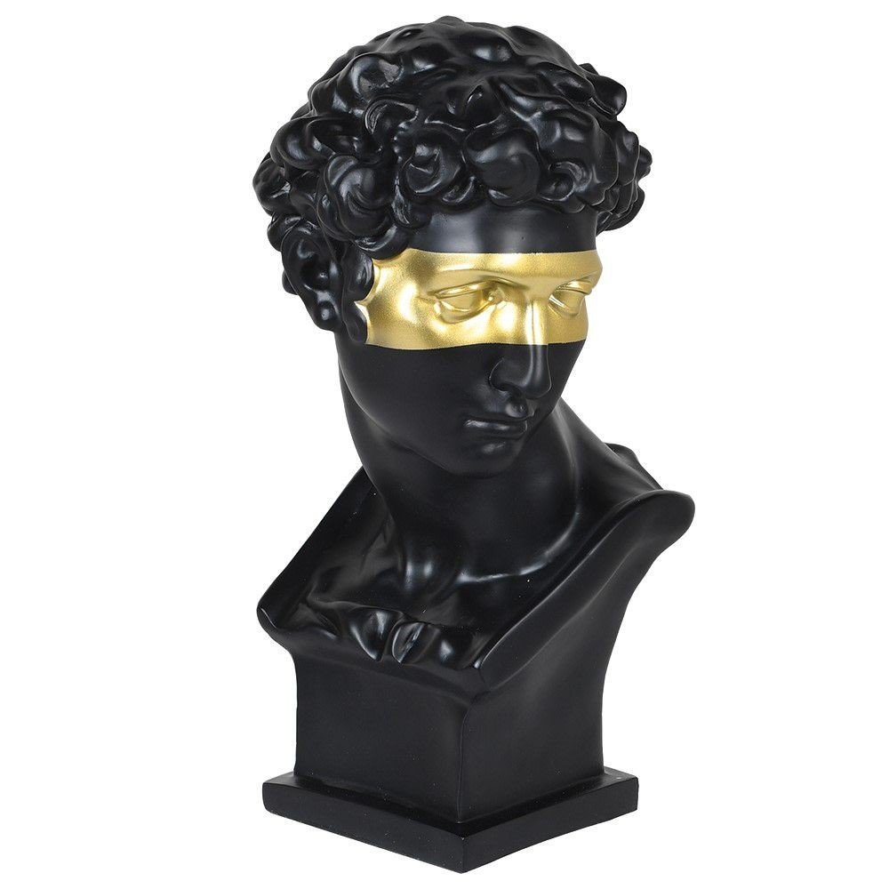 Roman Head Bust Gold Mask - Smithers of Stamford