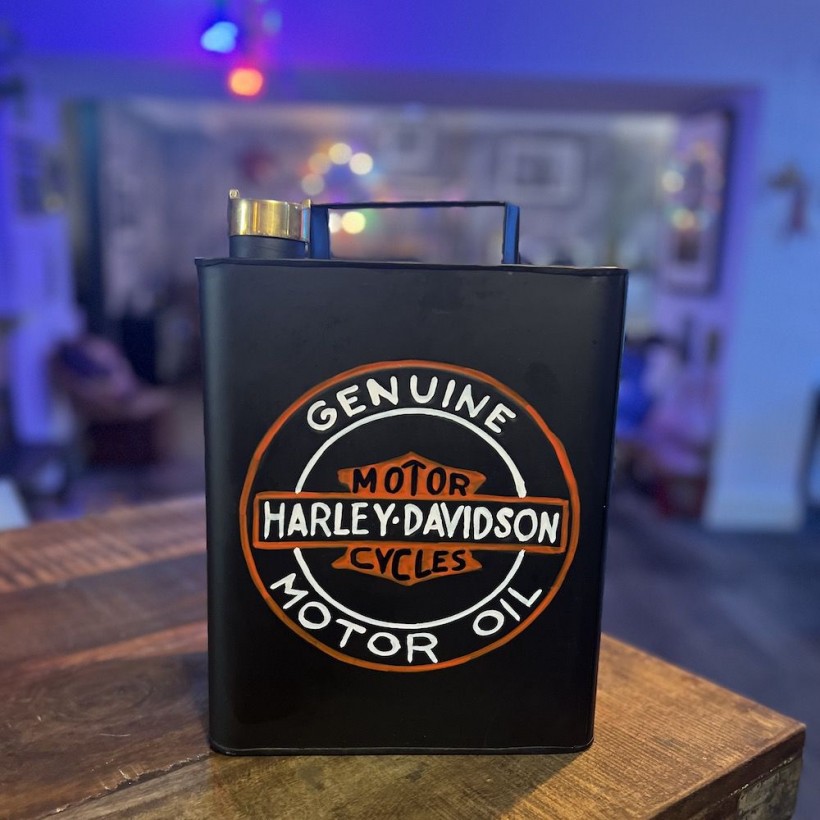 Black Harley Davison Oil Petrol Jerry Can - Smithers • online store ...
