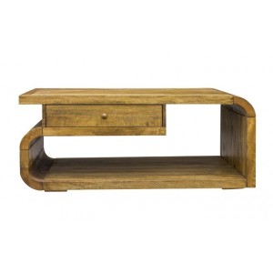Stockholm Curved Coffee Table & TV Cabinet - Smithers of Stamford