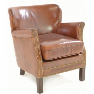 Tan Leather Armchair | Smithers of Stamford • online store Smithers of ...
