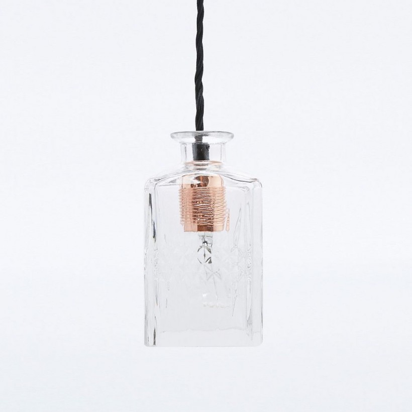 Metropolis Whiskey Decanter Pendant Light - Temerity jones