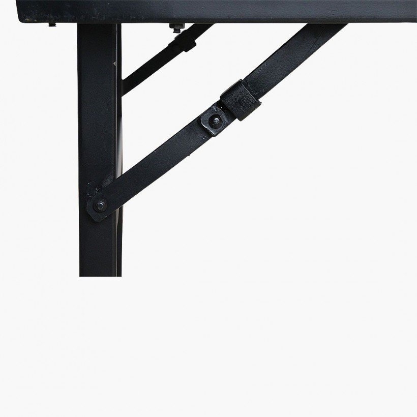 Fold Away Industrial Folding Dining Table - Smithers