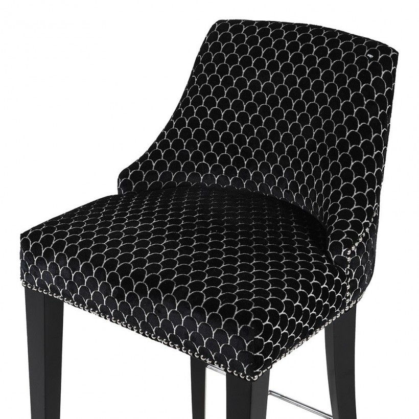 Black Art Deco Bar Stools | Smithers of Stamford • online store ...
