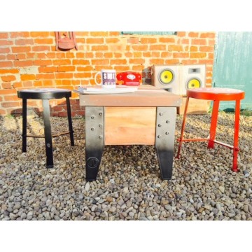 Retro Route 66 Kitchen Stool Vintage American Style Furniture