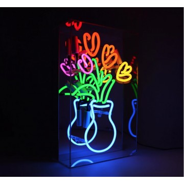 Vase of Tulips Neon Sign - Smithers of Stamford