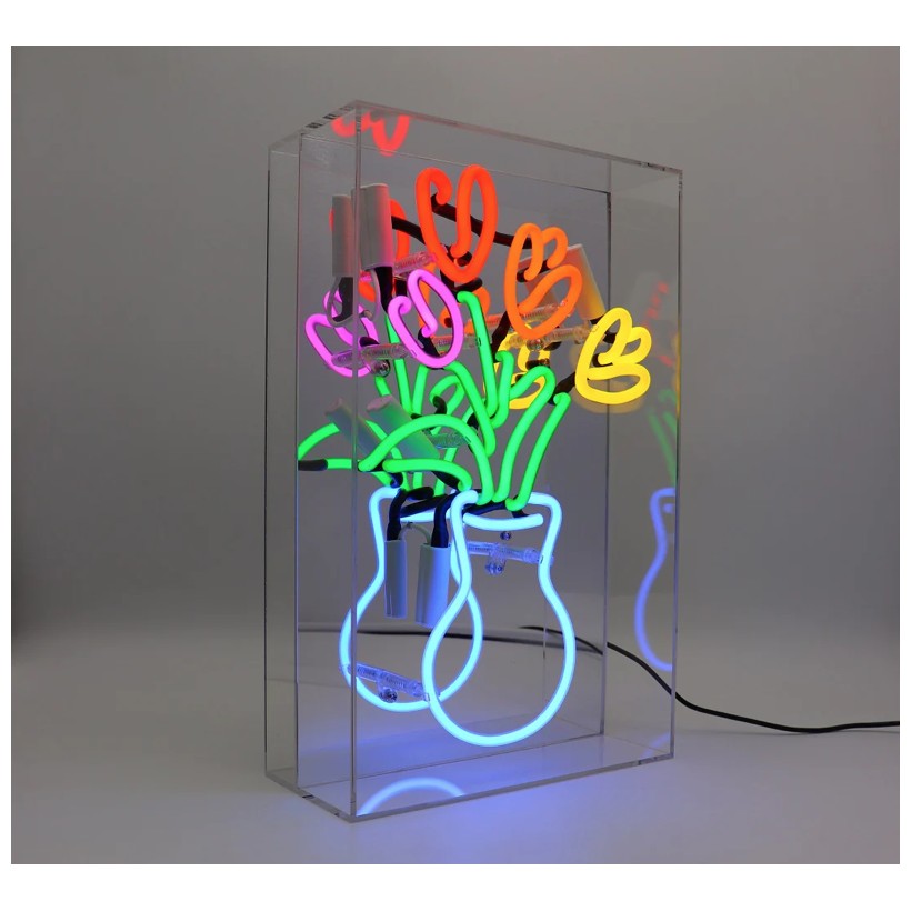 Vase of Tulips Neon Sign - Smithers of Stamford • UK, US & Canada