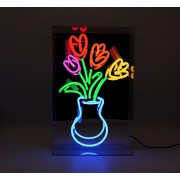 Vase of Tulips Neon Sign - Smithers of Stamford