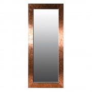 Ornate Long Copper Wall Mirror - Smithers of Stamford