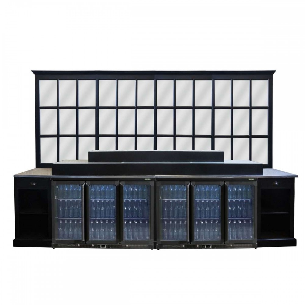 Antique Back Bar Storage - Smithers of Stamford