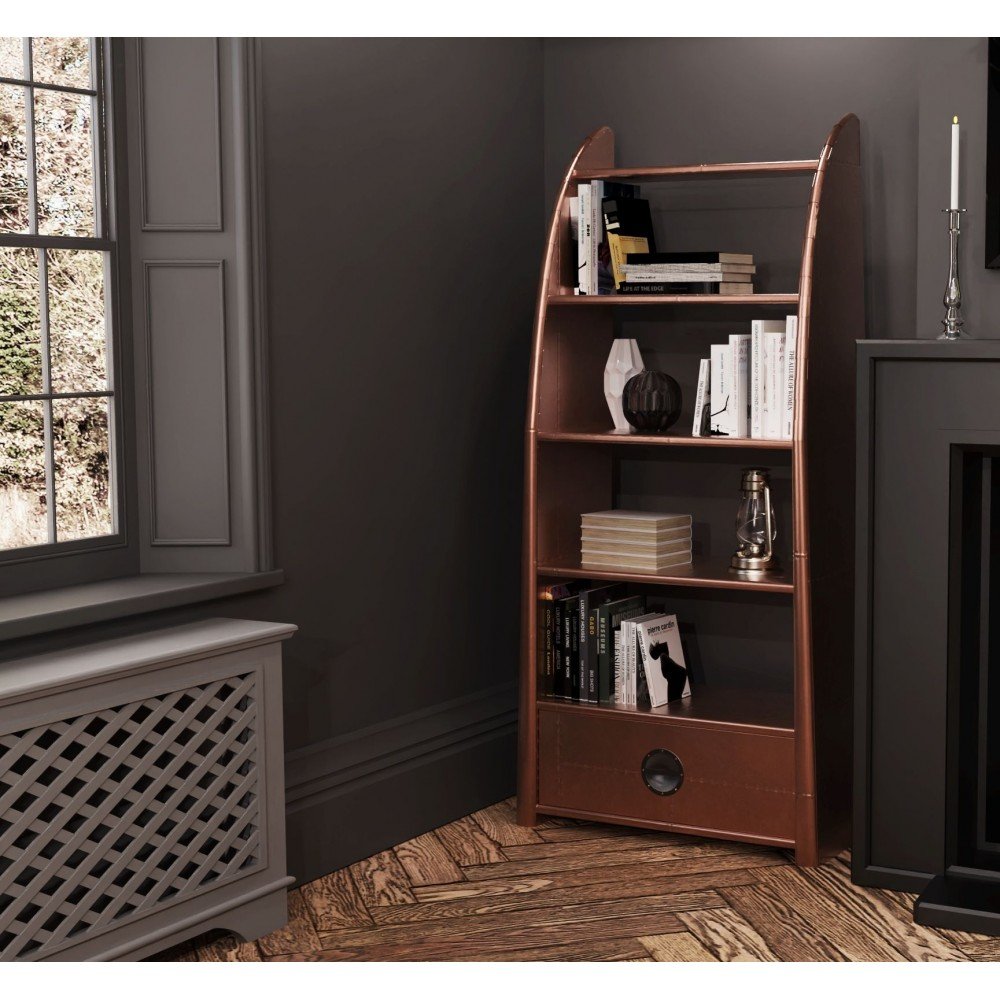 Copper Bookcase Bookshelf * Creative * Unique