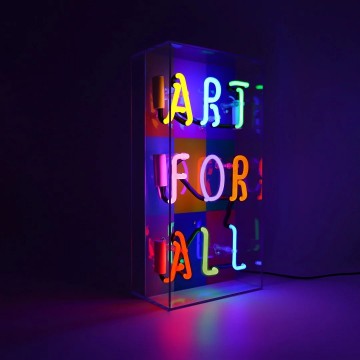 Art For All Neon Sign: Smithers