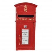 Vintage Royal Mail Post Box | British Cast Iron Letterbox