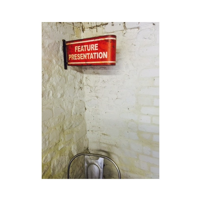 Man cave bar ideas vintage Cinema signs