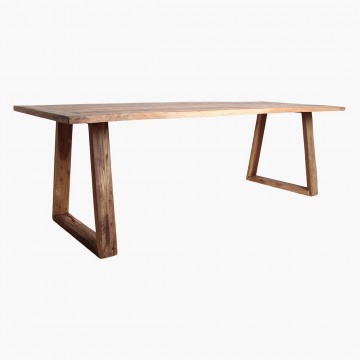 Factory Dining Table and Bench