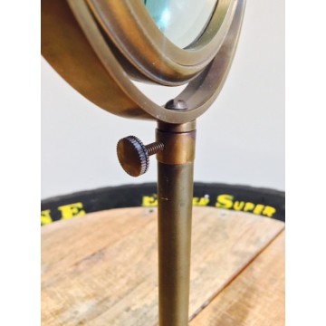 Vintage Brass Magnifier On Stand unique design at Smithers of Stamford