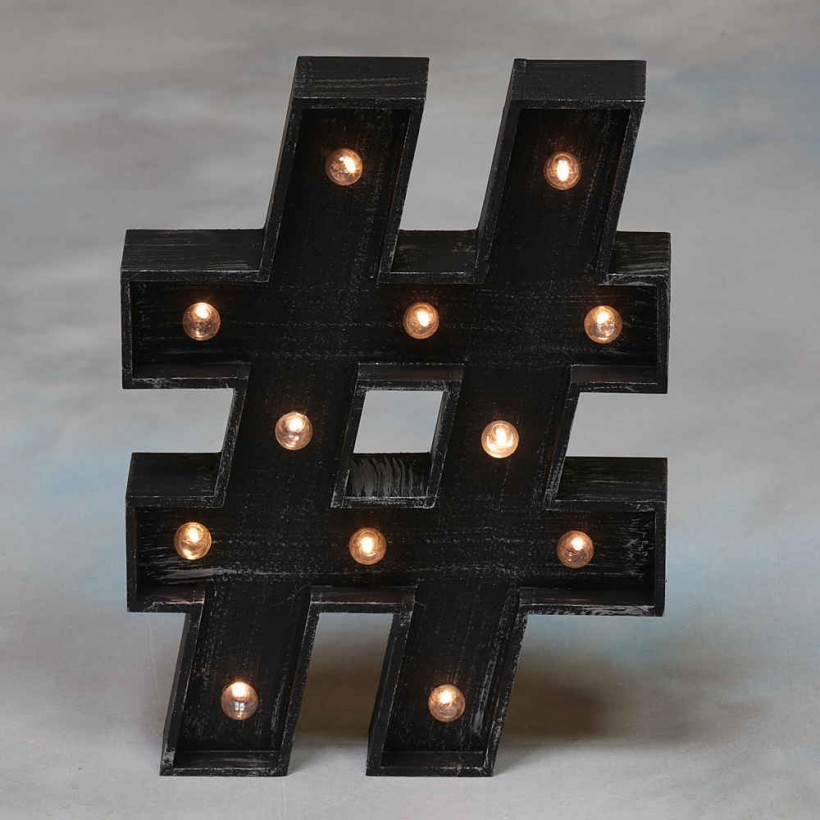 Wooden Marquee, Circus Hash tag fairground light up letter lights Uk ...