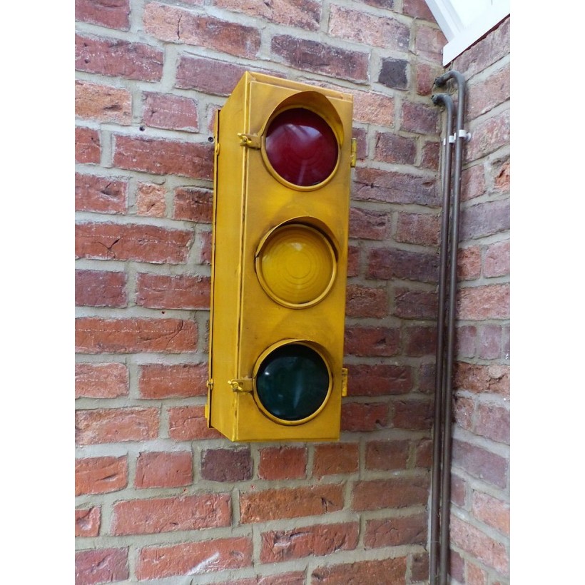 Home, Vintage Traffic light to lighten up your home lighting England