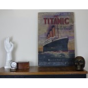 RMS Titanic Painted Boat Signs | Gifts | Memorabilia | Collectables