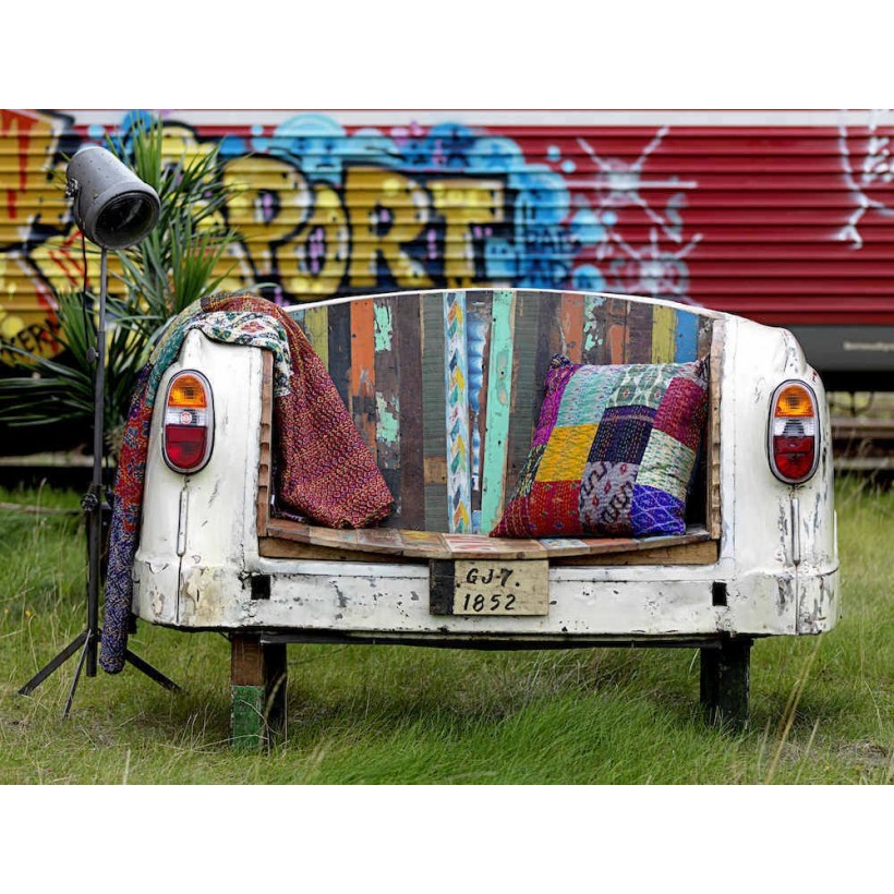 Car Parts Made into Furniture | Classic Car Sofa