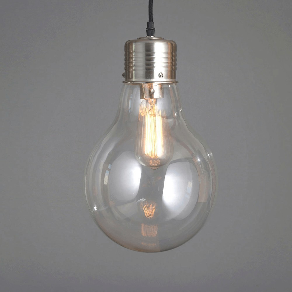 Glass Dome Ceiling Pendant Light