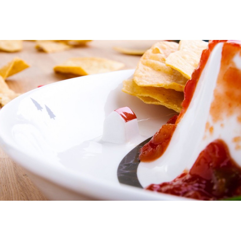 Chip and Dip Bowls Volcano Shaped, made by Suck Uk