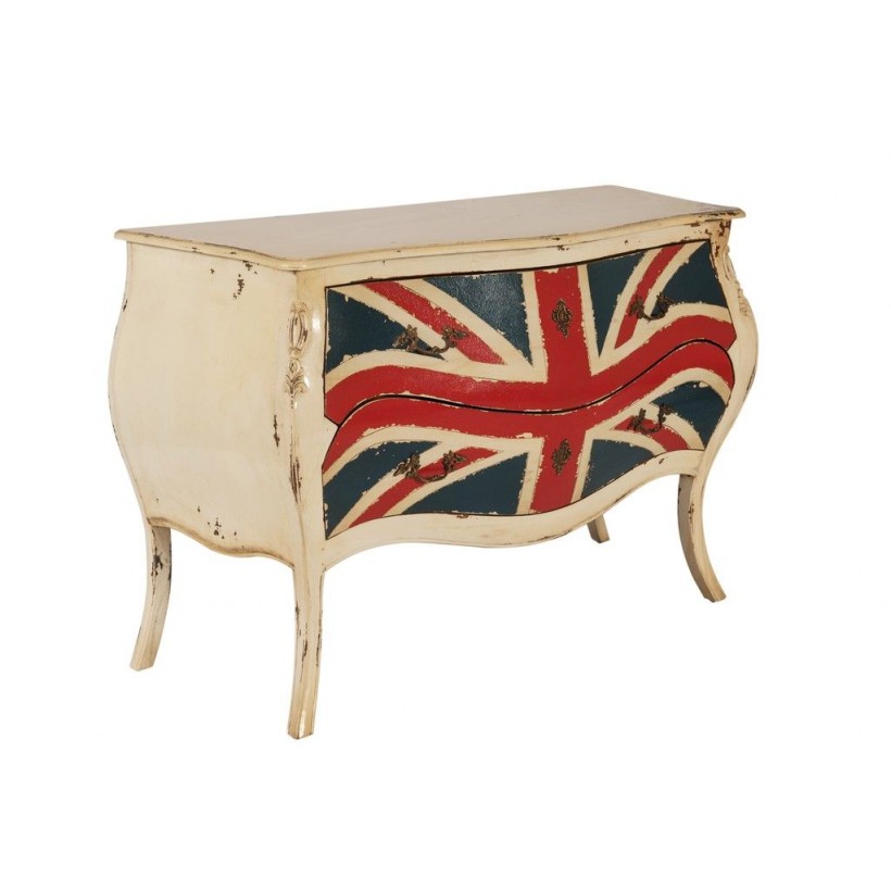 Union Jack Bombe Chest - Sideboard - Chest of Drawers - Smithers