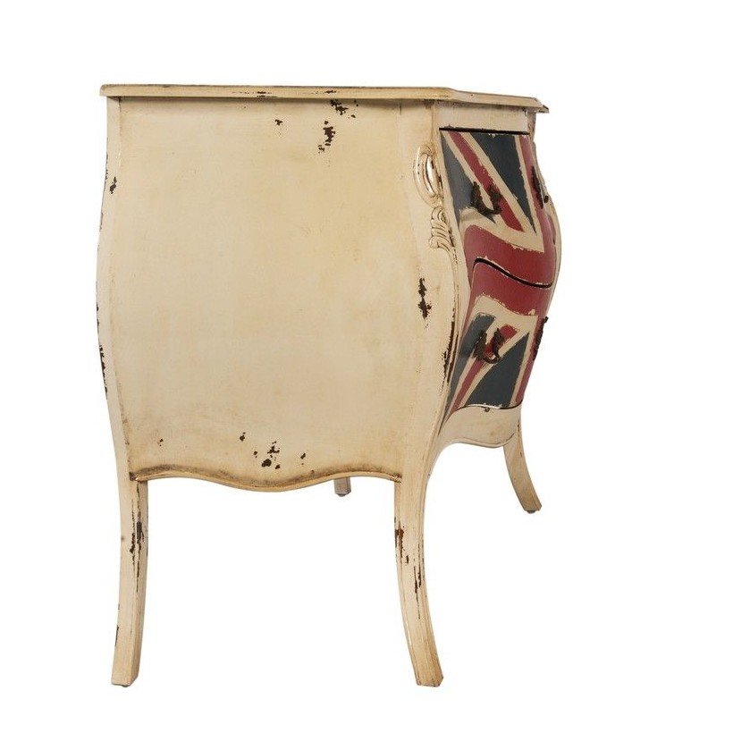 Union Jack Bombe Chest - Sideboard - Chest of Drawers - Smithers