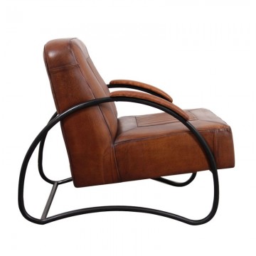 Aviator : Vintage Tan Leather Armchair