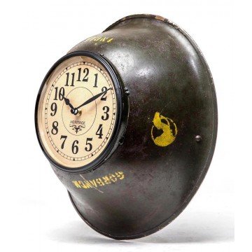 Soldier Helmet Clock - Army and Military - Smithers