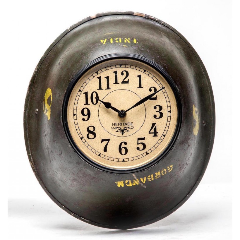 Soldier Helmet Clock - Army and Military - Smithers of Stamford