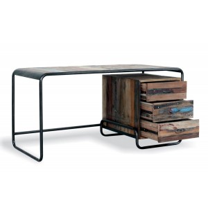 Reclaimed Wood Computer Office Desk