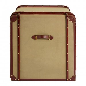 Canvas Desk Steamer Trunk Desk - Smithers