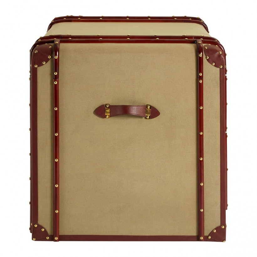 Canvas Desk Steamer Trunk Desk - Smithers