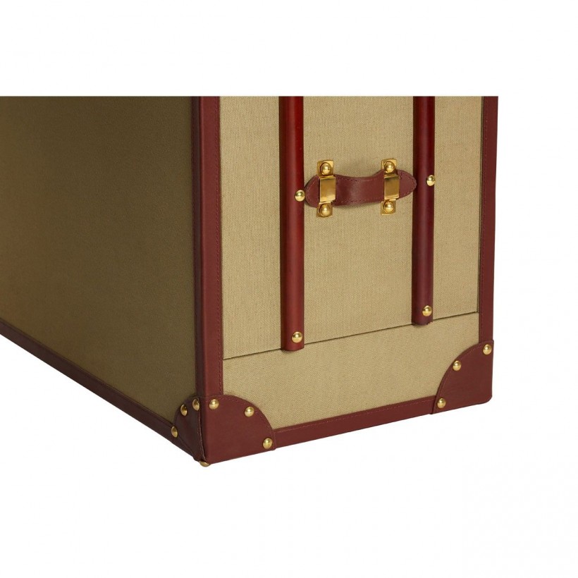 Canvas Desk Steamer Trunk Desk - Smithers