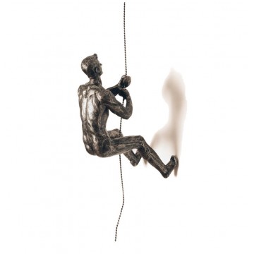 Single Climbing Man Wall Sculpture Figures Ornaments