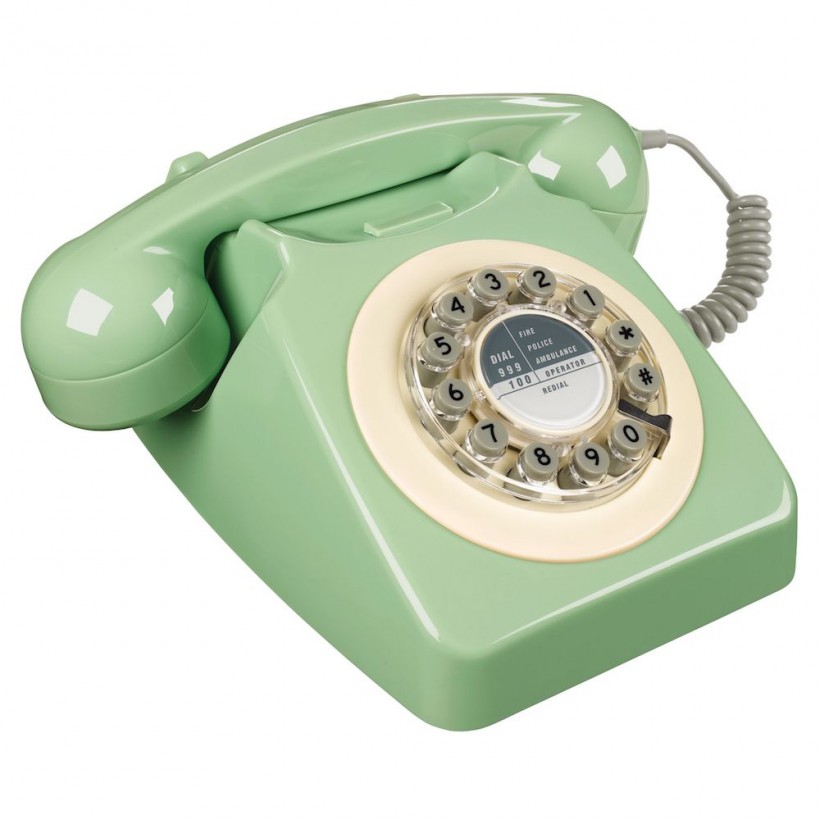 Dial Up Pink Home Phone - Red - Blue - Terracotta • online store ...